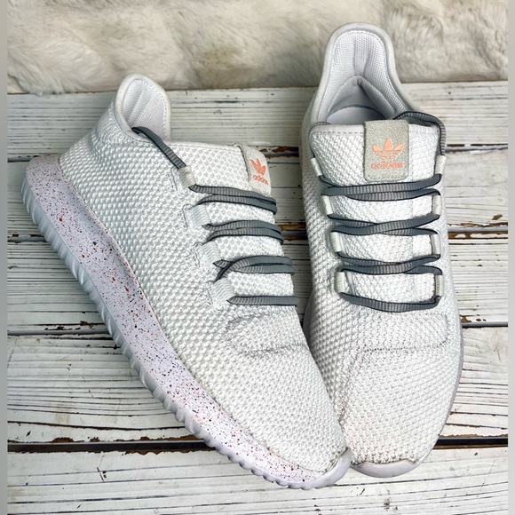 adidas | Shoes | Clean Custom Paint Splatter 85 Adidas Tubular Shadow ...